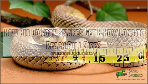 How Big Do Corn Snakes Get & How Long to Reach Full Size?