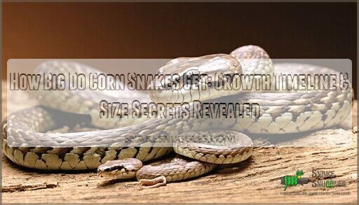 How Big Do Corn Snakes Get: Growth Timeline & Size Secrets Revealed