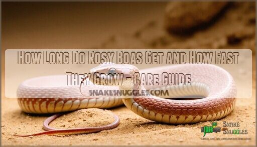 How Long Do Rosy Boas Get and How Fast They Grow - Care Guide