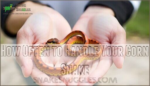 How Often Should I Handle My Corn Snake to Keep Them Friendly