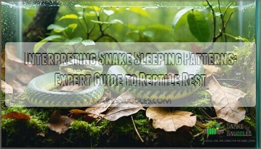 Interpreting Snake Sleeping Patterns: Expert Guide to Reptile Rest