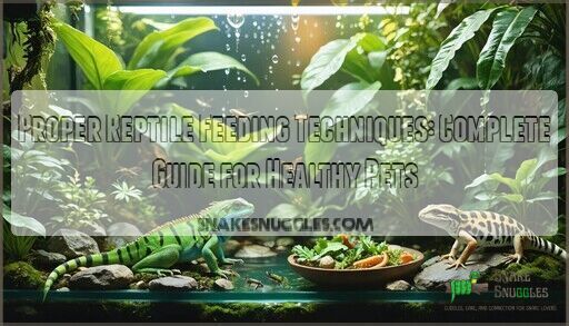 Proper Reptile Feeding Techniques: Complete Guide for Healthy Pets