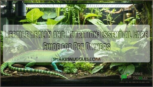Reptile Health and Nutrition: Essential Care Guide for Pet Owners