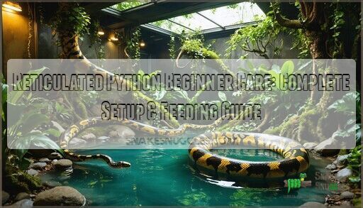 Reticulated Python Beginner Care: Complete Setup & Feeding Guide