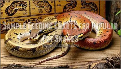 Snake Feeding Size Chart: Complete Guide by Age & Species 2025