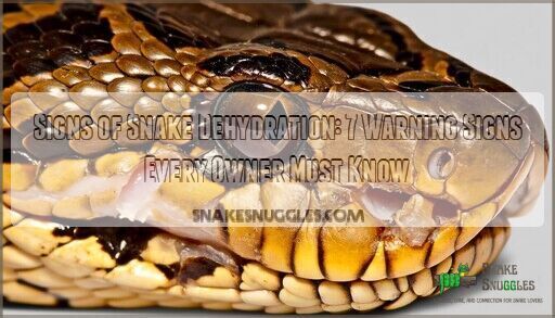 Signs of Snake Dehydration: 7 Warning Signs Every Owner Must Know