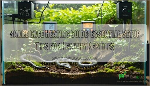 Snake Cage Heating Guide: Essential Setup Tips for Healthy Reptiles