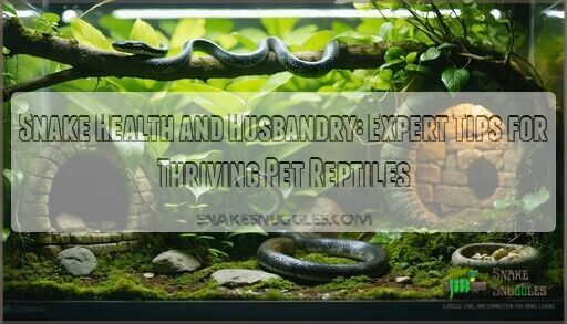 Snake Health and Husbandry: Expert Tips for Thriving Pet Reptiles