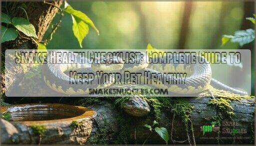 Snake Health Checklist: Complete Guide to Keep Your Pet Healthy