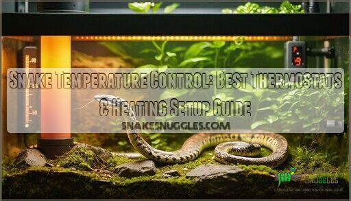Snake Temperature Control: Best Thermostats & Heating Setup Guide