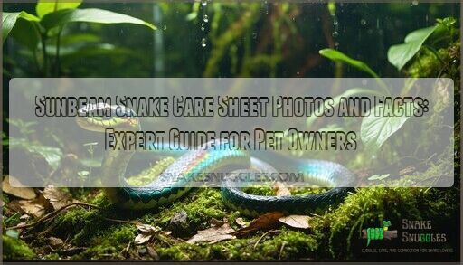 Sunbeam Snake Care Sheet Photos and Facts: Expert Guide for Pet Owners