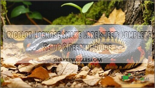 Tricolor Hognose Snake Care Sheet: Complete Setup & Feeding Guide