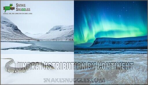 Tundra Snake Geographic Distribution Limits: Where Cold Stops Them