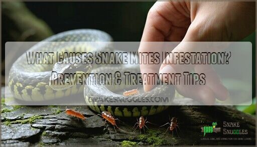 What Causes Snake Mites Infestation? Prevention & Treatment Tips