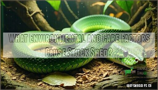 What Causes Snake Stuck Shed? 5 Reasons Your Snake Can't Shed Properly