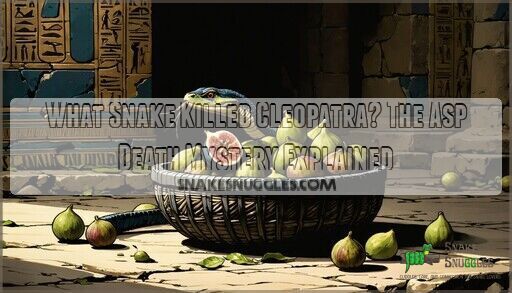 What Snake Killed Cleopatra? The Asp Death Mystery Explained