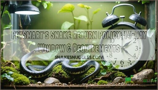 PetSmart's Snake Return Policy: 14-Day Window & Requirements