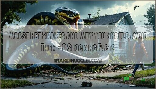 Worst Pet Snakes and Why You Should Avoid Them - 9 Shocking Facts