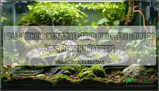Ball Python Enclosure Setup: Complete Guide to Safe, Healthy Habitats