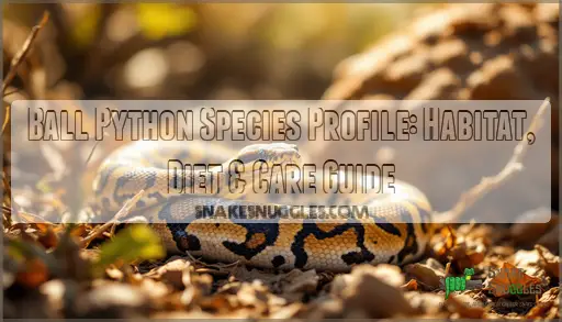 Ball Python Species Profile: Habitat, Diet & Care Guide