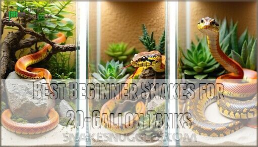 7 Best Snakes for a 20-Gallon Tank: Care & Selection Guide