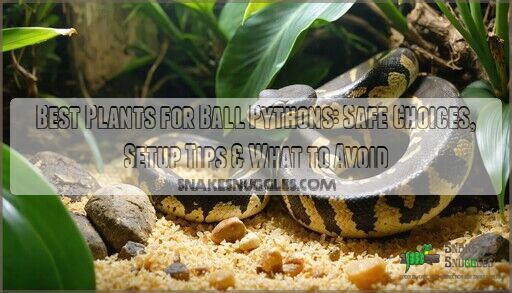 Best Plants for Ball Pythons: Safe Choices, Setup Tips & What to Avoid