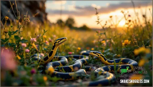 Black and Yellow Snake Texas: ID Guide (Venomous Vs Safe)