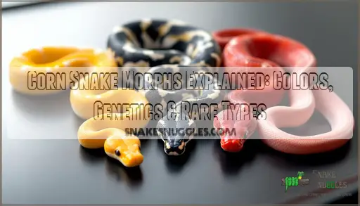 Corn Snake Morphs Explained: Colors, Genetics & Rare Types