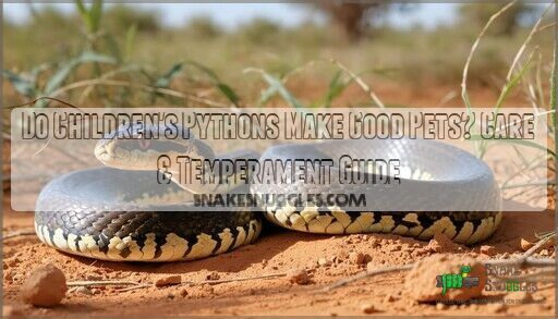 Do Children's Pythons Make Good Pets? Care & Temperament Guide