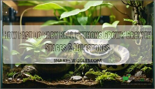 How Fast Do Baby Ball Pythons Grow? Growth Stages & Milestones
