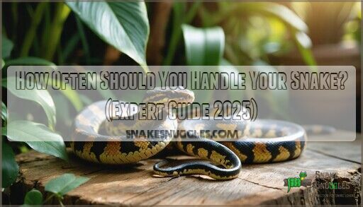 How Often Should You Handle Your Snake? (Expert Guide 2025)
