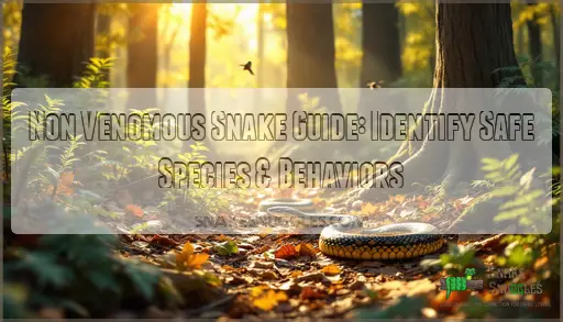 Non Venomous Snake Guide: Identify Safe Species & Behaviors