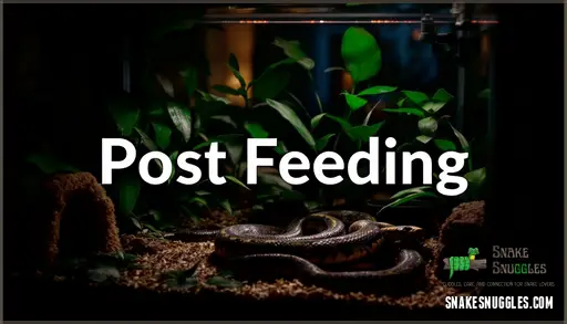 Handling a Snake After Feeding: Timing, Risks & Safe Techniques