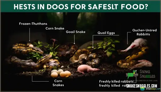 Snake Species Diet and Feeding: Complete Guide to Prey & Nutrition
