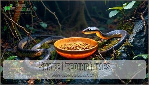 Best Time of Day Feed Snake: Expert Feeding Schedule Guide 2025