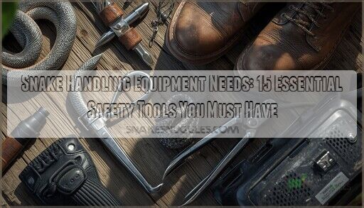 Snake Handling Equipment Needs: 15 Essential Safety Tools You Must Have