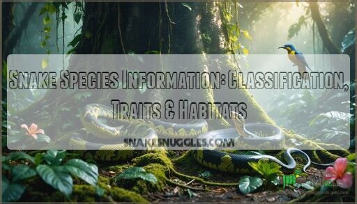 Snake Species Information: Classification, Traits & Habitats