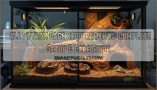 Ball Python Cage Requirements: Complete Setup & Care Guide