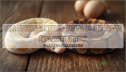 Ball Python Genetics: Visual Vs Het Traits Explained Simply