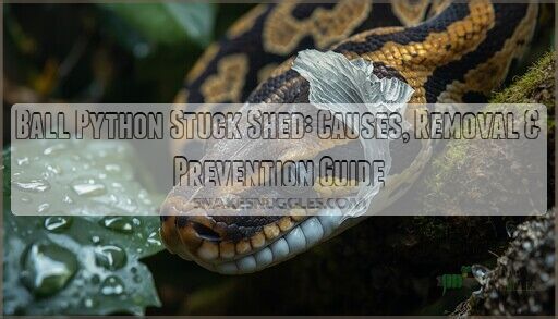 Ball Python Stuck Shed: Causes, Removal & Prevention Guide