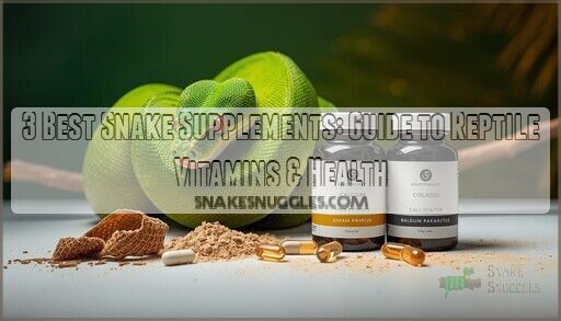 3 Best Snake Supplements: Guide to Reptile Vitamins & Health