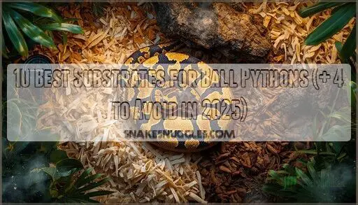 10 Best Substrates for Ball Pythons (+ 4 to Avoid in 2025)