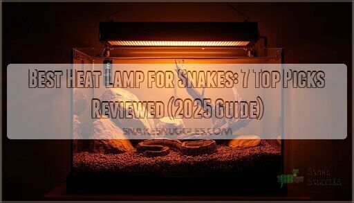 Best Heat Lamp for Snakes: 7 Top Picks Reviewed (2025 Guide)