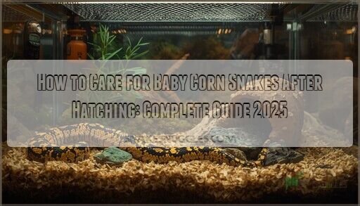 How to Care for Baby Corn Snakes After Hatching: Complete Guide 2025