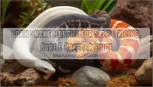 Corn Snake Morphs for Sale: Pricing, Care & Breeder Guide
