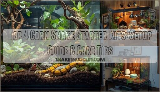 Top 4 Corn Snake Starter Kits: Setup Guide & Care Tips
