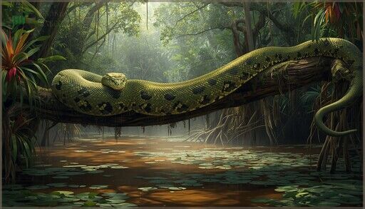 Anaconda Facts: Species, Size, Habitat, Diet & Behavior