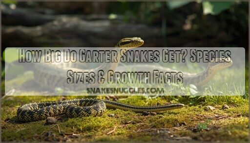 How Big Do Garter Snakes Get? Species Sizes & Growth Facts