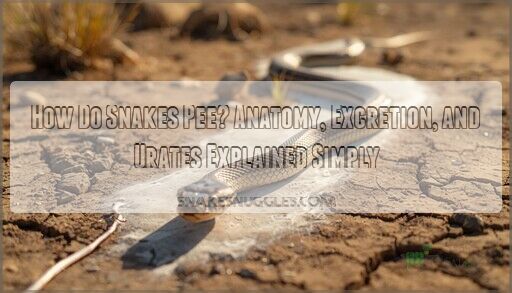 How Do Snakes Pee? Anatomy, Excretion, and Urates Explained Simply