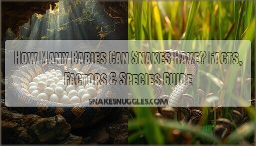 How Many Babies Can Snakes Have? Facts, Factors & Species Guide